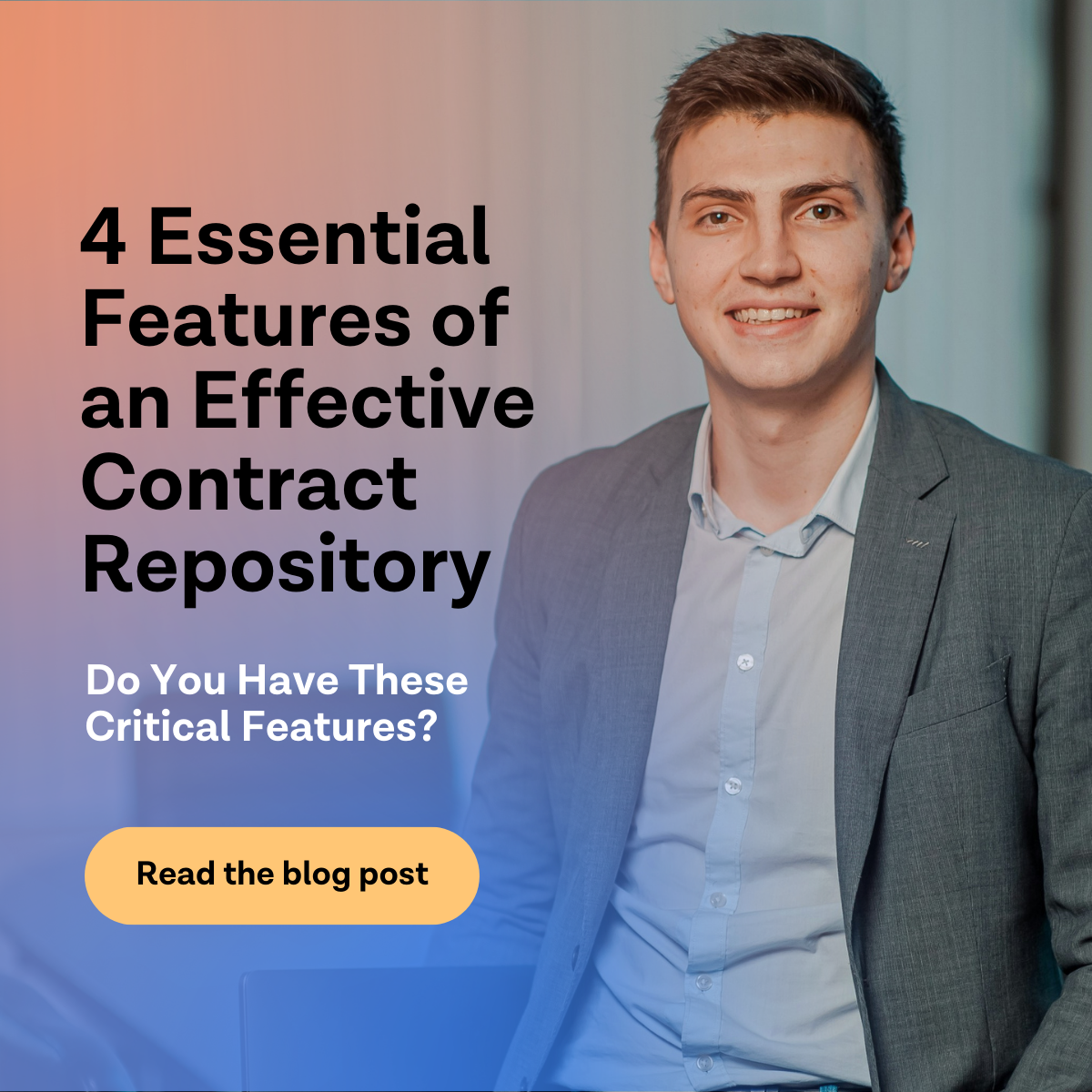 Four Essential Features of an Effective Contract Repository